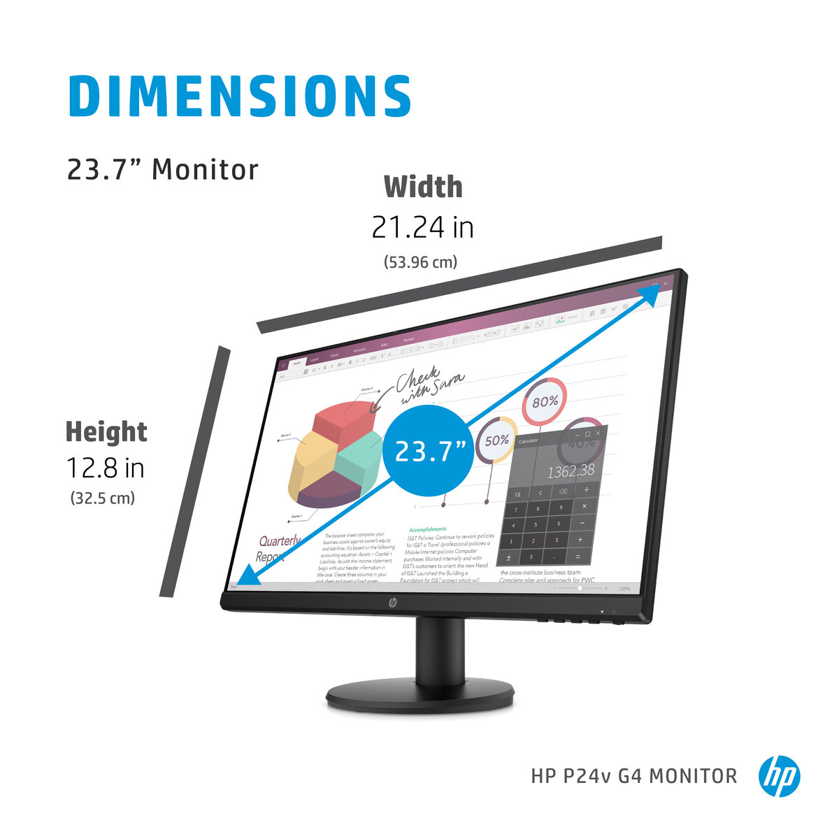 HP p24v MONITOR - FULL HD - Celltrade